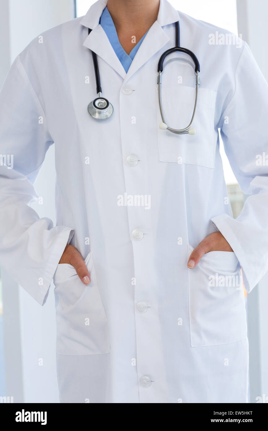 Doctor hands in pocket hi-res stock photography and images - Alamy