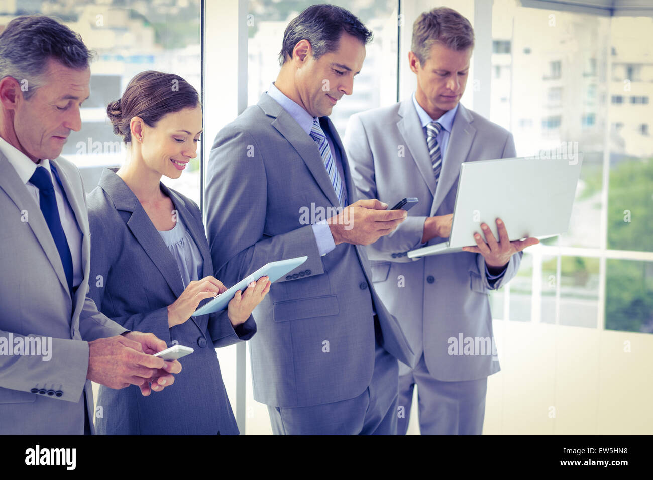 Media team hi-res stock photography and images - Alamy