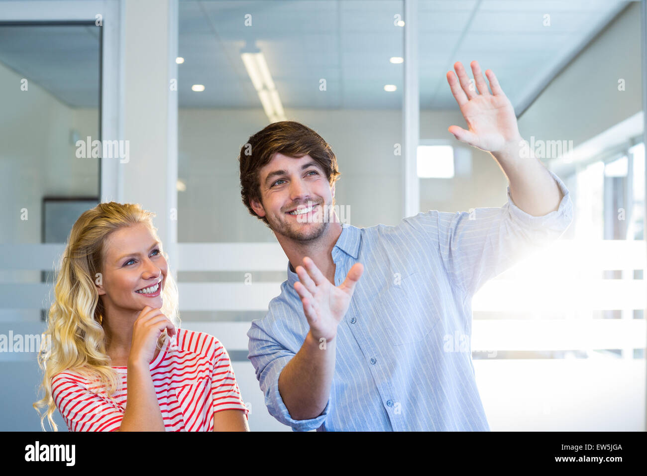 Hands and frame hi-res stock photography and images - Alamy