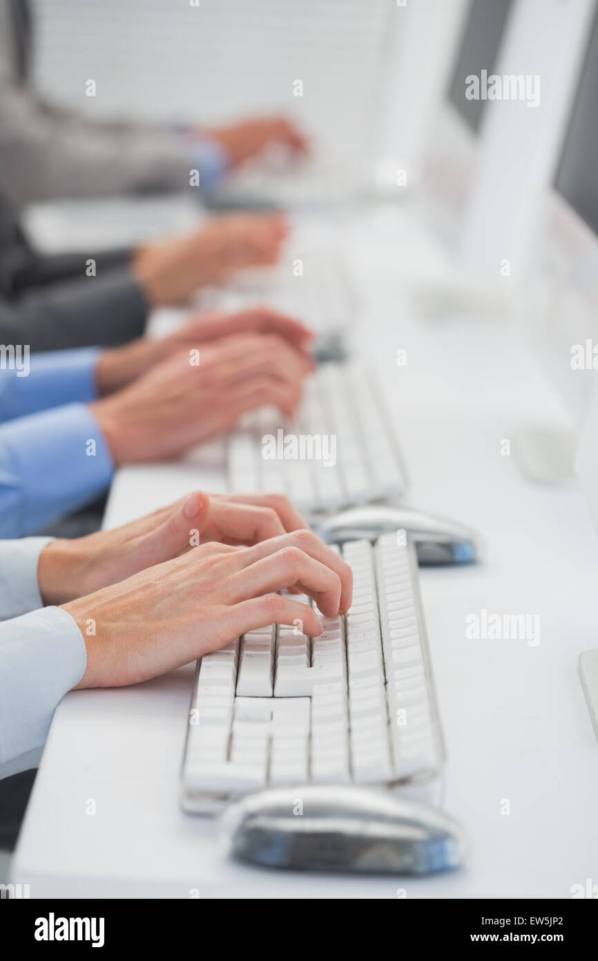 Working computers hi-res stock photography and images - Alamy