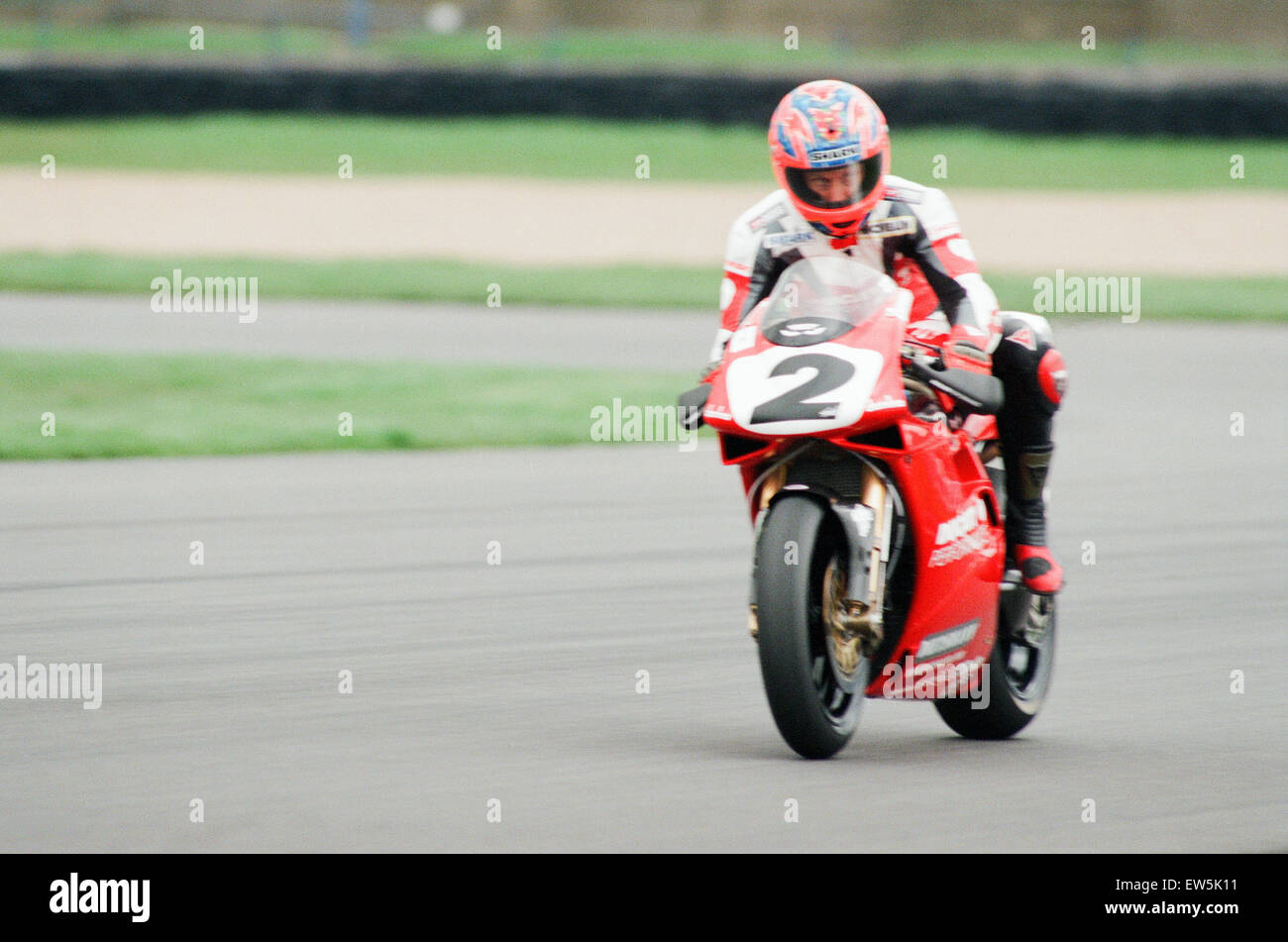1998 Superbike World Championship, Training Session, Donington Park ...