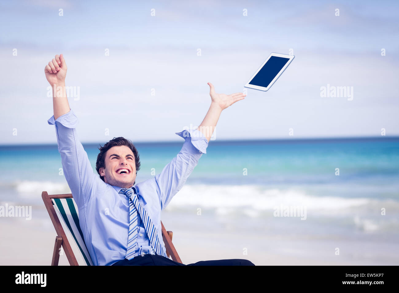 Man throwing chair hi-res stock photography and images - Alamy