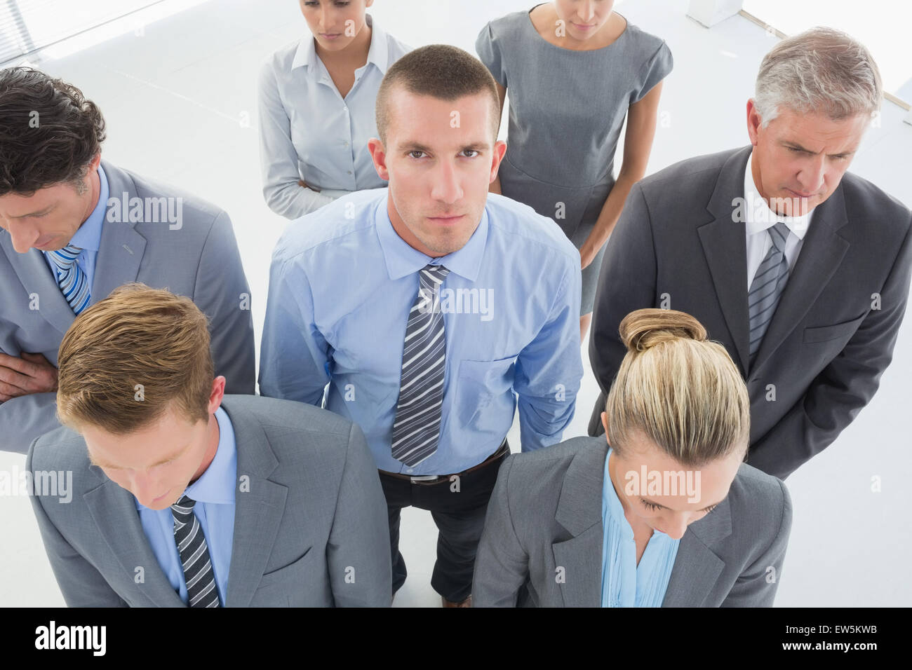 Serious business people Stock Photo - Alamy
