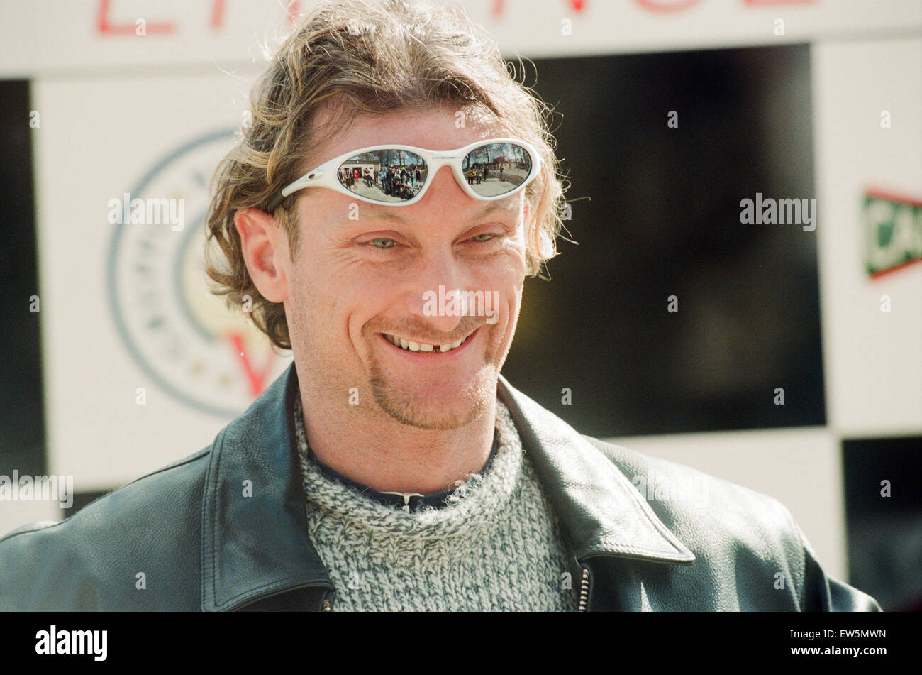 Carl Fogarty, 3 Times World Superbike Champion, pictured at the Ducati ...