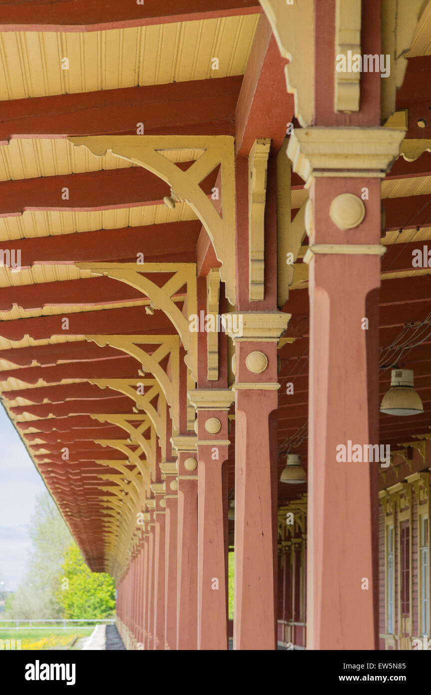 Vintage Train Station Decor