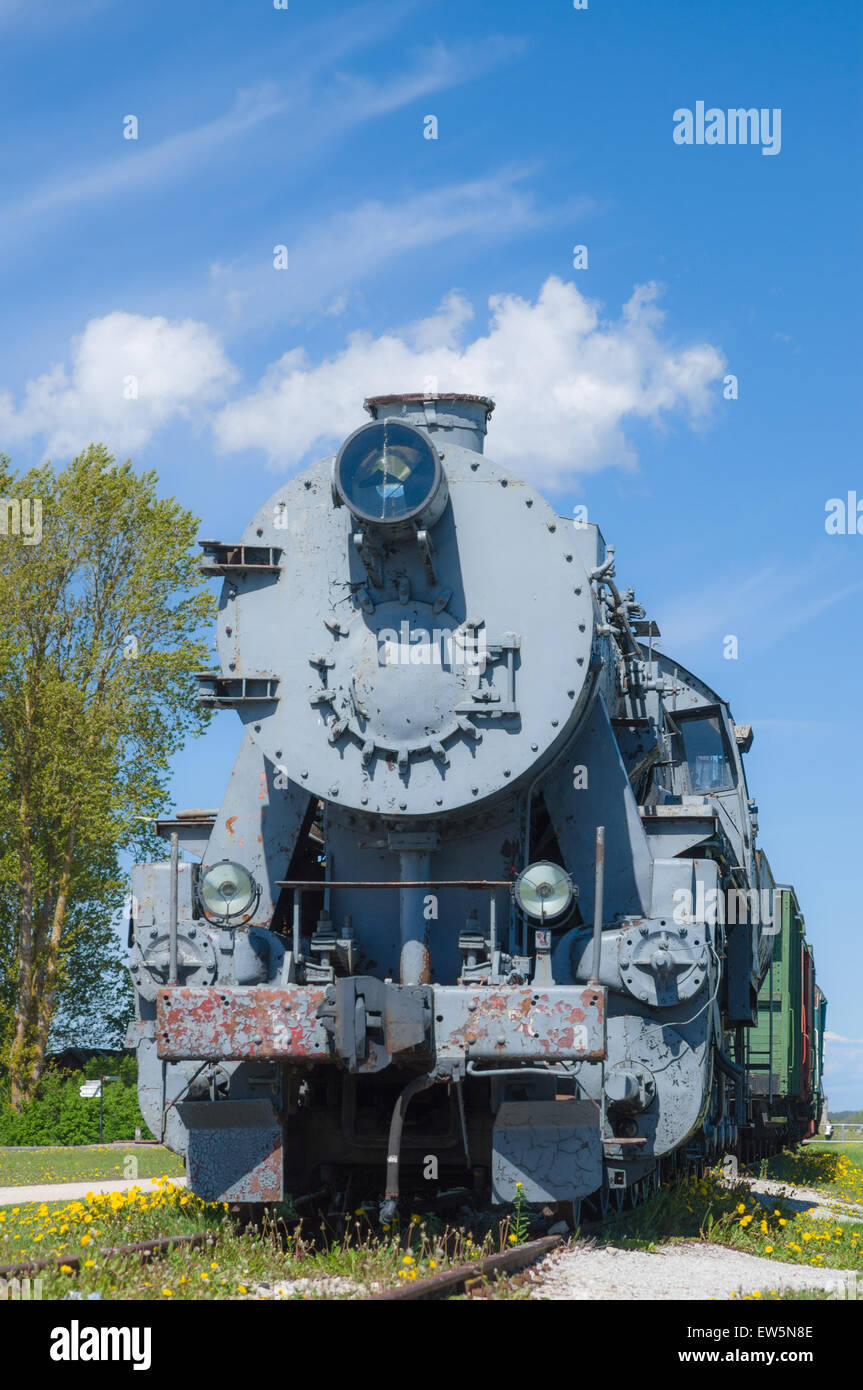 Old steam locomotive under hi-res stock photography and images - Alamy