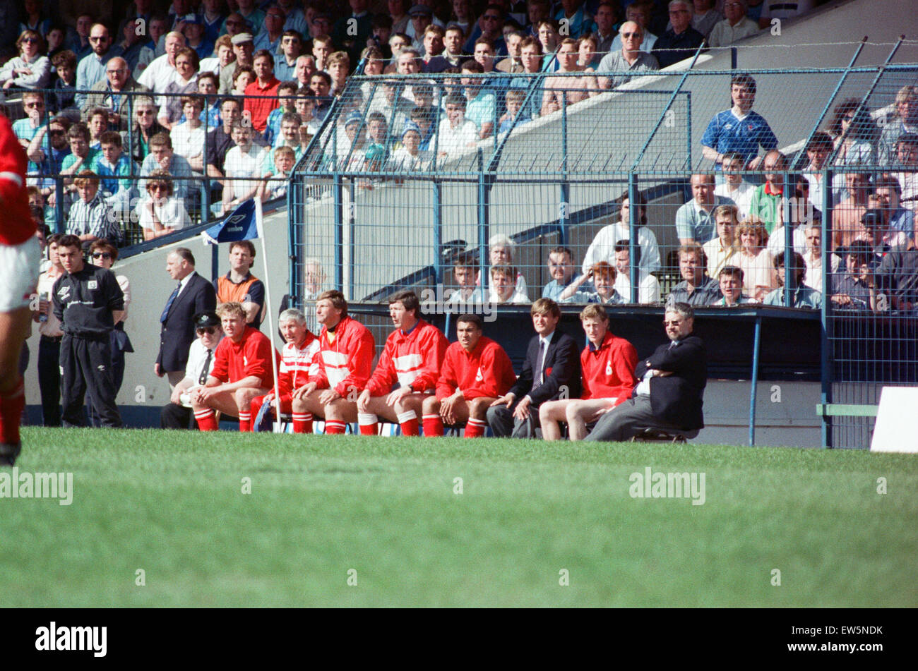 Chelsea 1 -0 Middlesbrough, 1988 Football League Second Division play ...