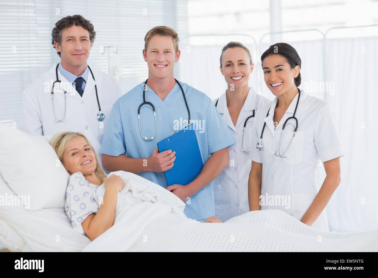Mature male doctor team hi-res stock photography and images - Alamy