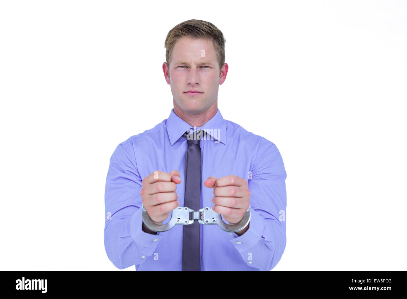 Wearing handcuffs hi-res stock photography and images - Alamy