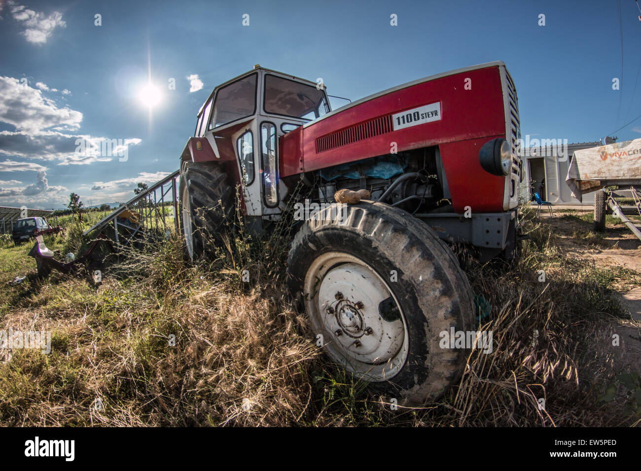 Russian tractor hi-res stock photography and images - Alamy