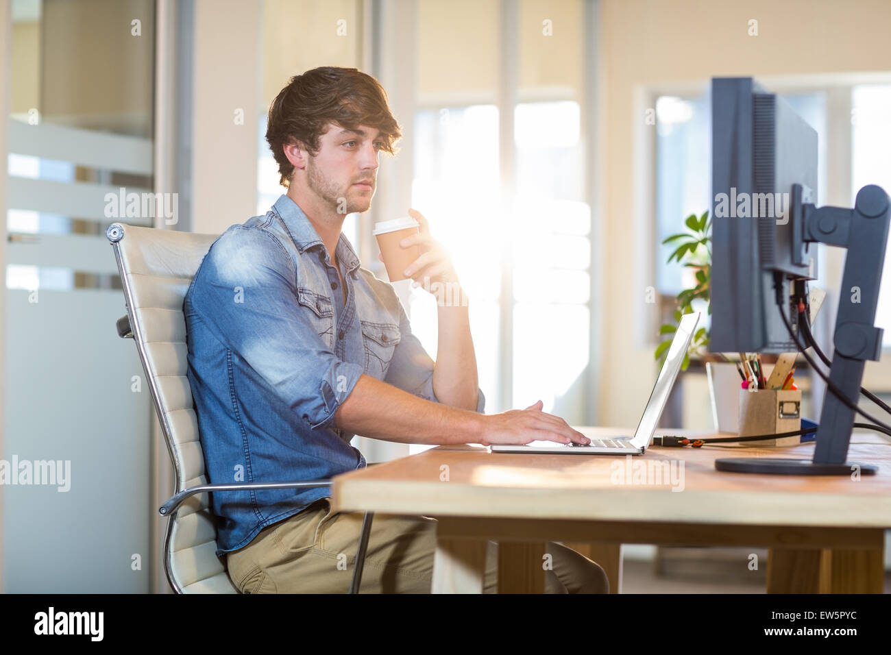 Serious job hi-res stock photography and images - Alamy