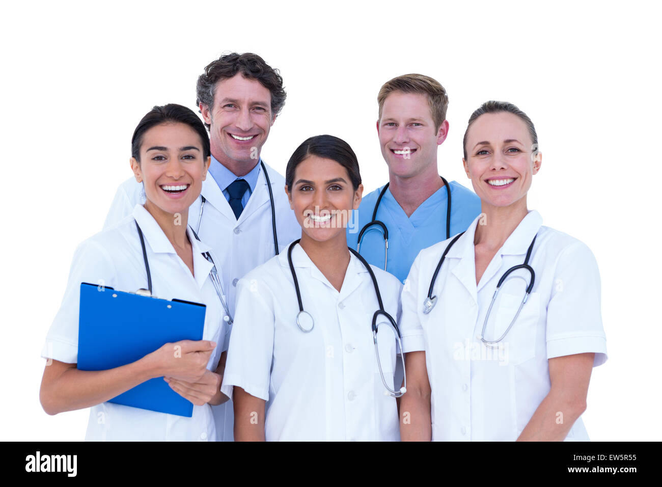 Doctors and nurse standing together Stock Photo - Alamy