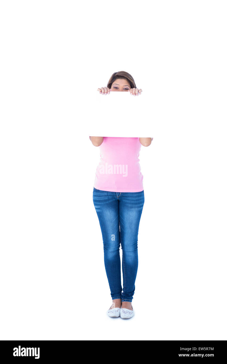 Female holding head in Cut Out Stock Images & Pictures - Alamy