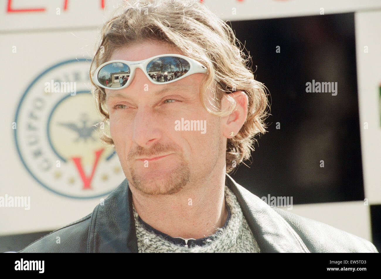 Carl Fogarty, 3 Times World Superbike Champion, pictured at the Ducati ...