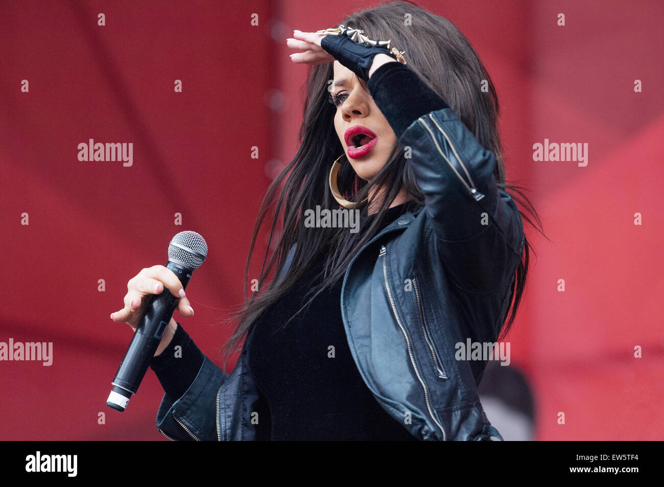 Russia april 18 singer bianka hi-res stock photography and images - Alamy