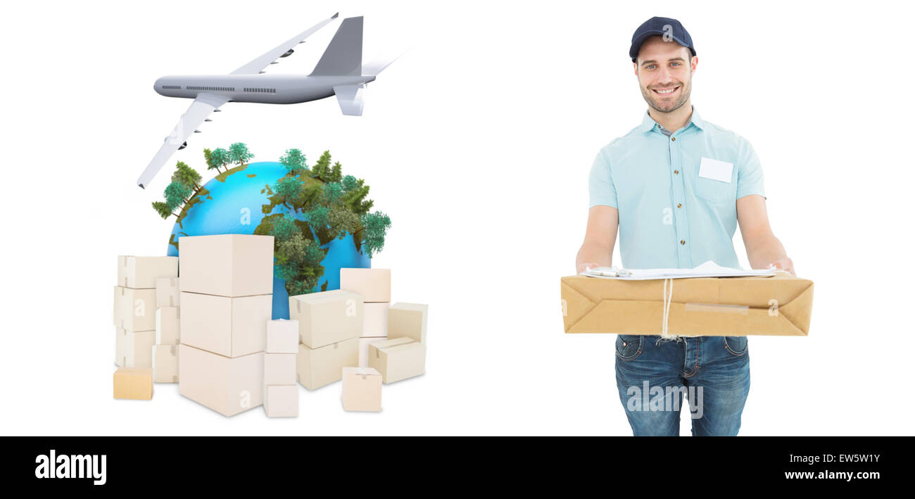 Man clipboard map Cut Out Stock Images & Pictures - Alamy