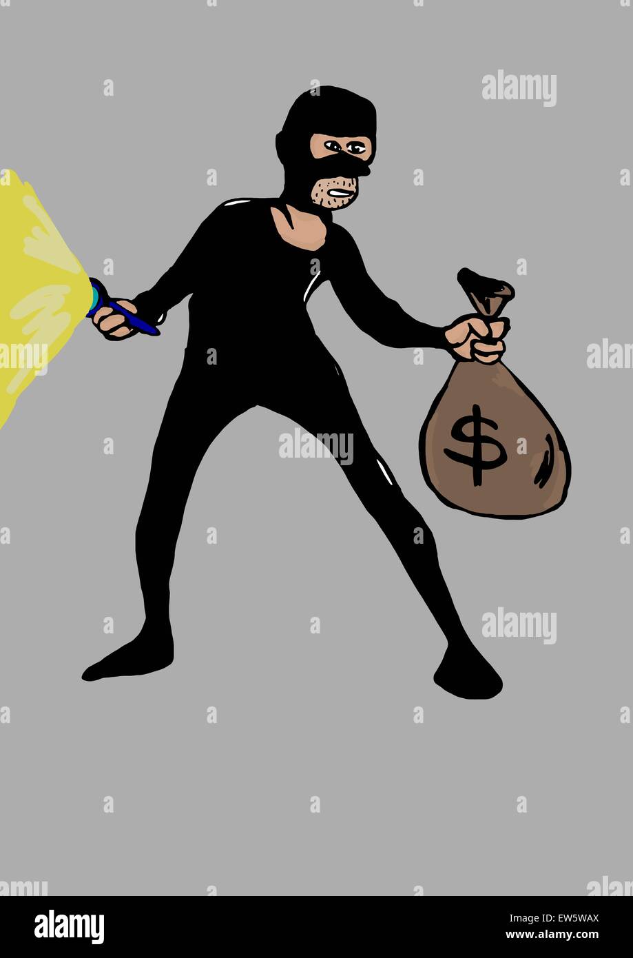 Swag burglar hi-res stock photography and images - Alamy