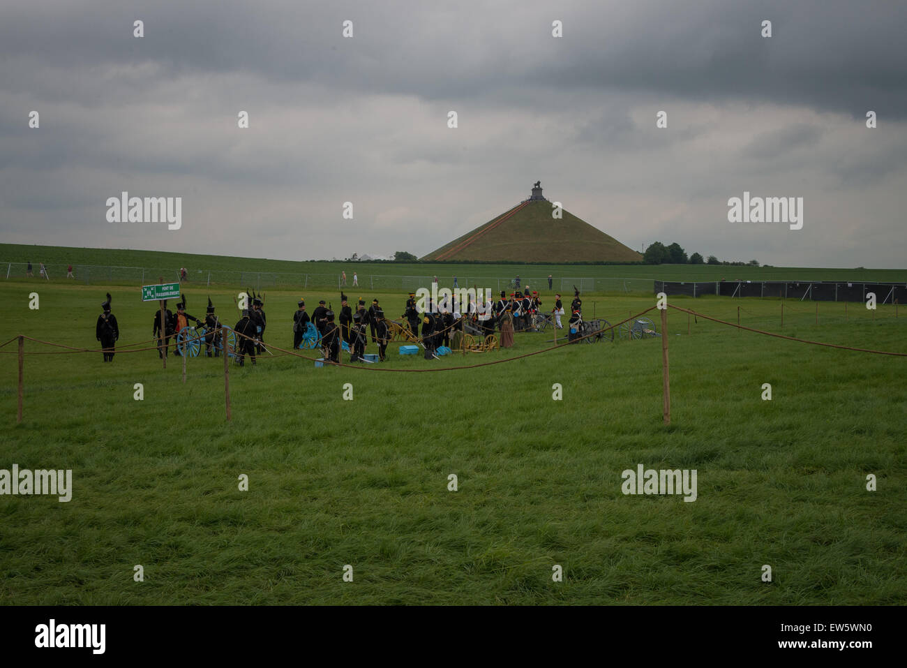 Waterloo, Belgium. 18th June, 2015. Waterloo, about 17 miles from ...