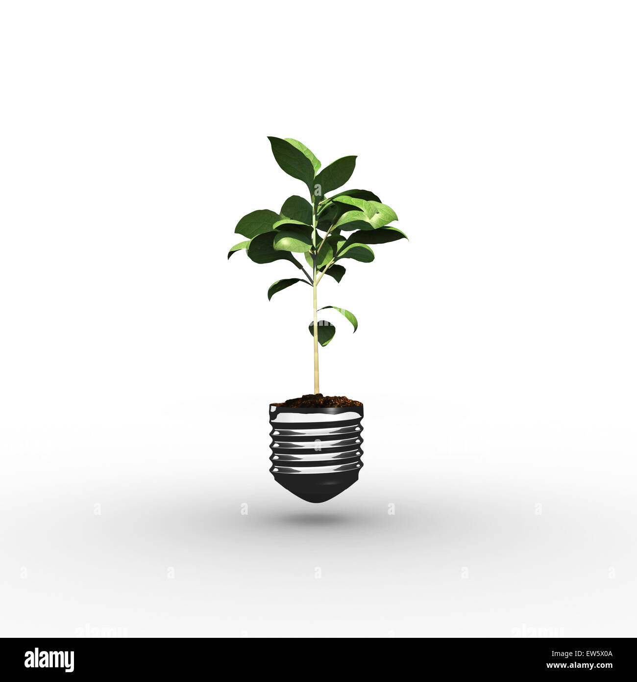 Composite image of empty light bulb Stock Photo - Alamy