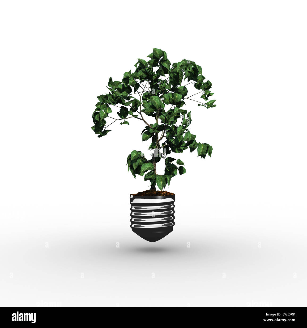 Composite image of empty light bulb Stock Photo - Alamy