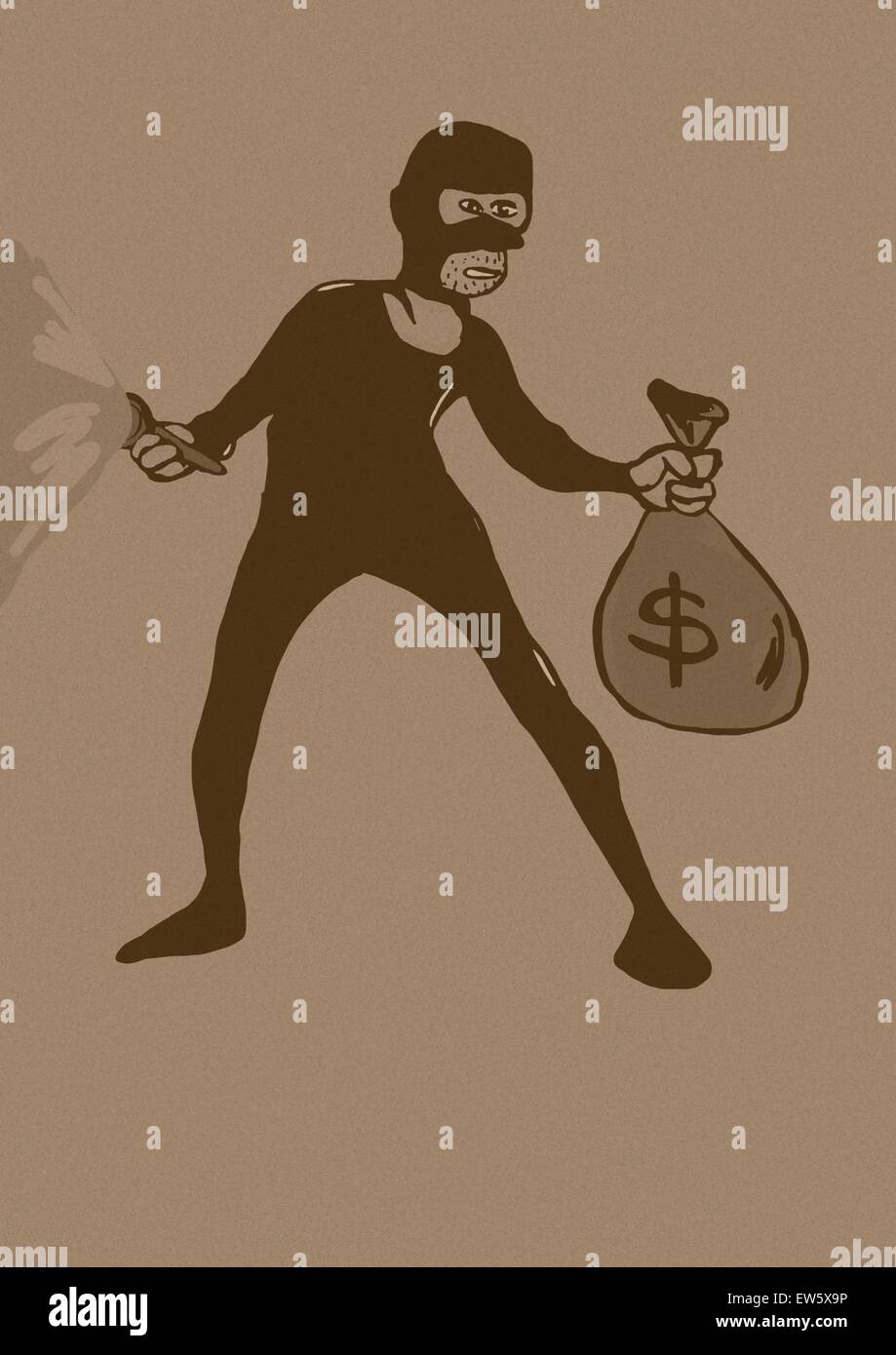 Thief Swag Bag High Resolution Stock Photography and Images - Alamy