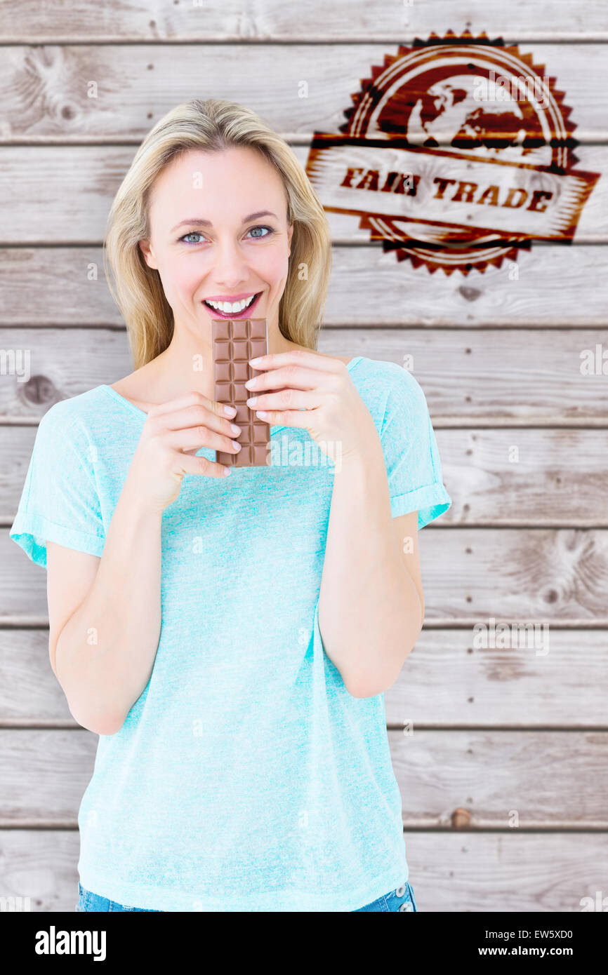 Woman eating snack bar hi-res stock photography and images - Alamy