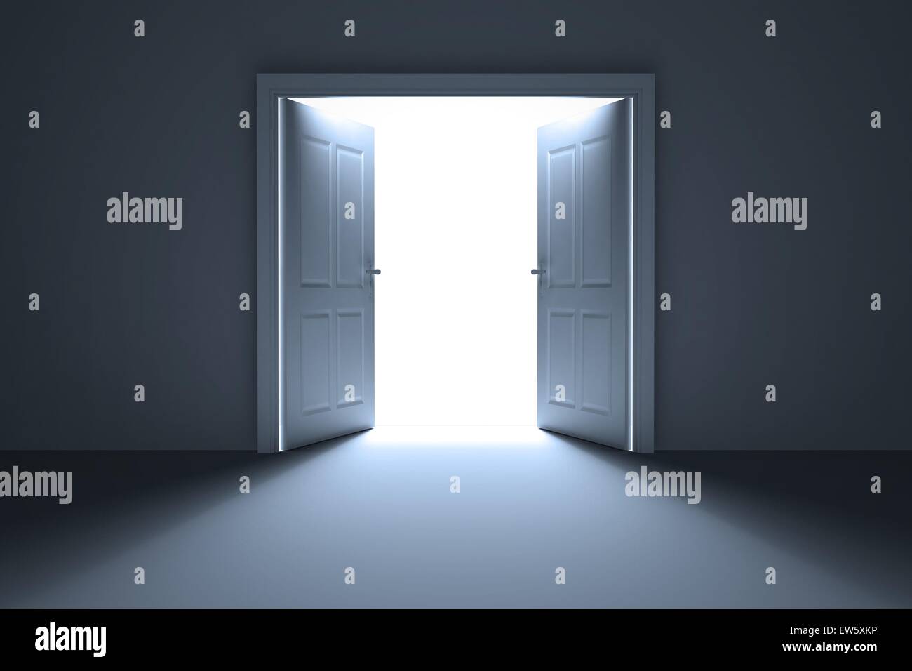 Double doors open hi-res stock photography and images - Alamy