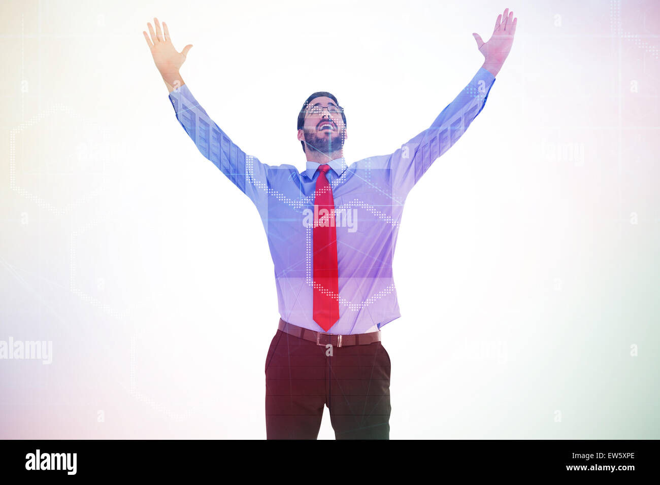 Happy cheering hi-res stock photography and images - Alamy