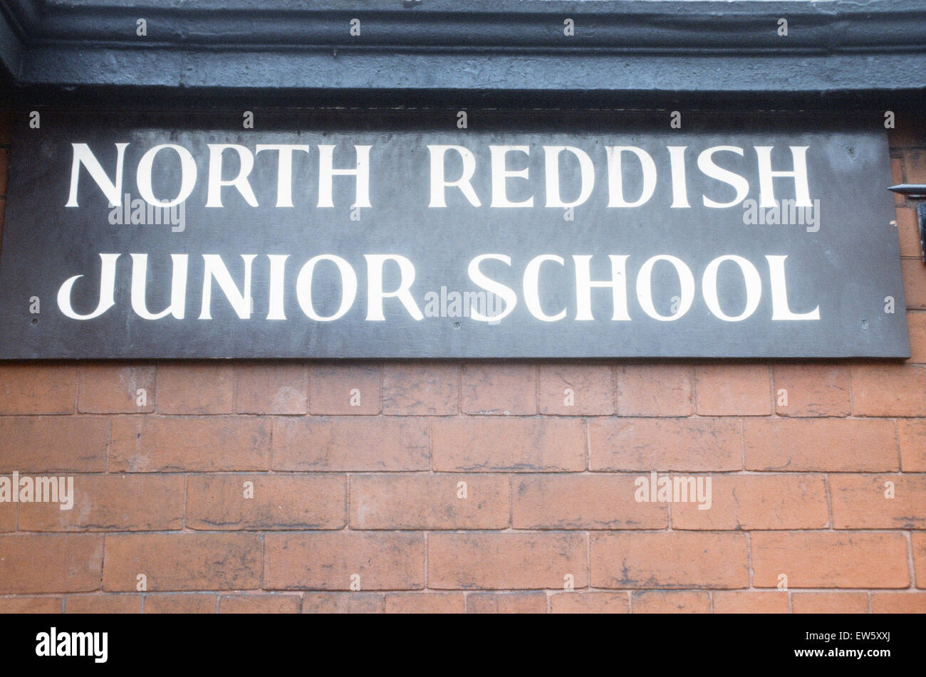North Reddish Junior School, Stockport, Circa 1994 Stock Photo - Alamy