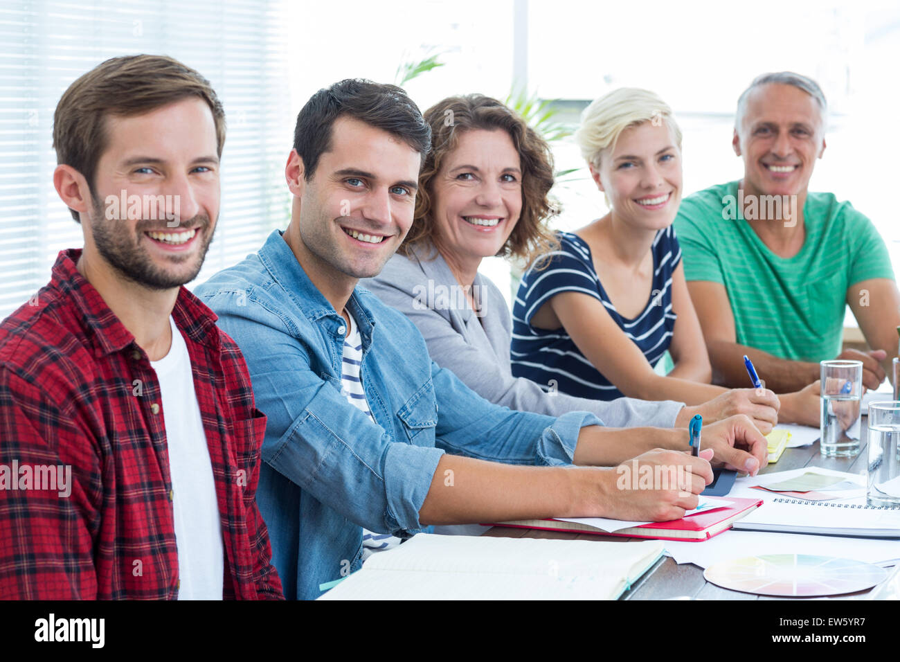 Creative business people in meeting Stock Photo - Alamy