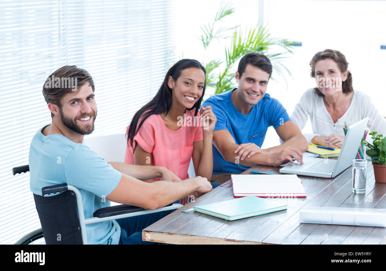 Creative business team in office Stock Photo - Alamy