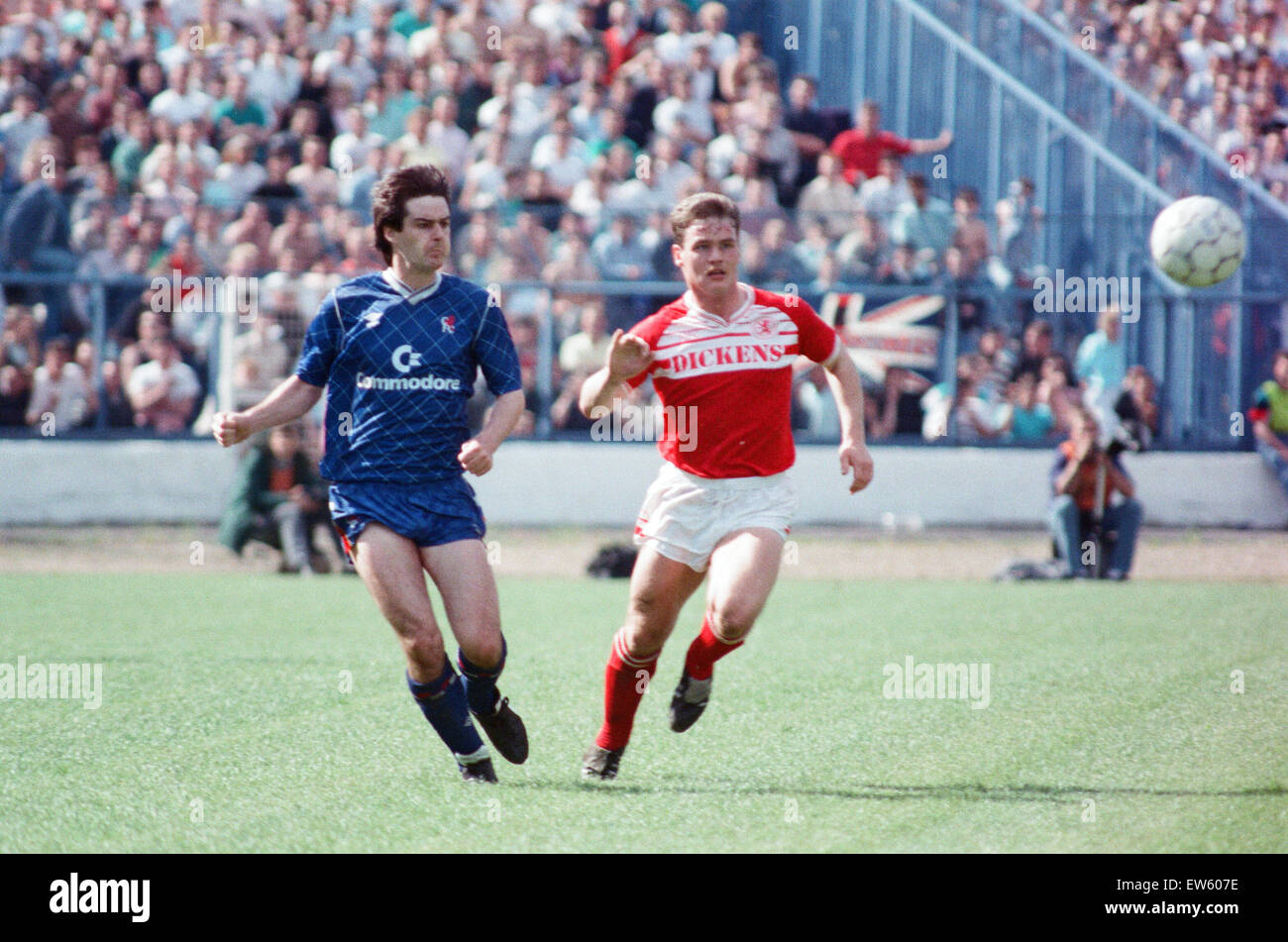 Chelsea 1 -0 Middlesbrough, 1988 Football League Second Division play ...