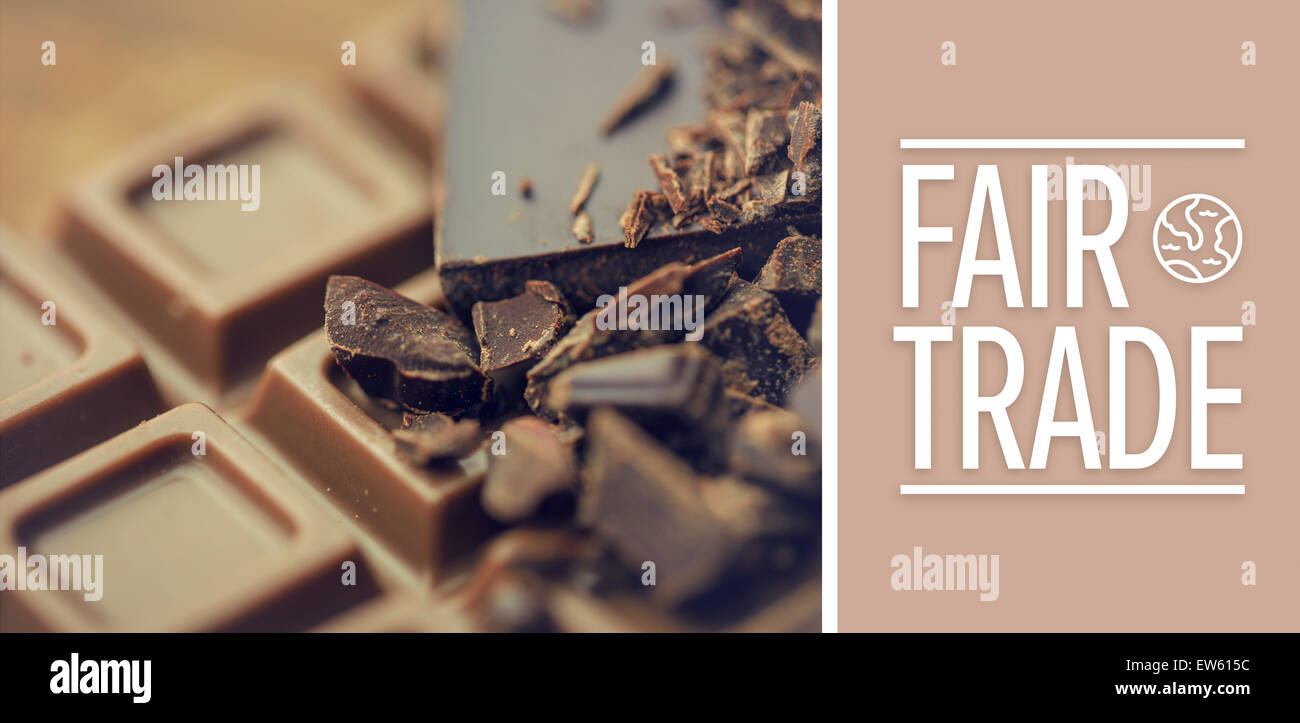 Composite image of fair trade Stock Photo - Alamy
