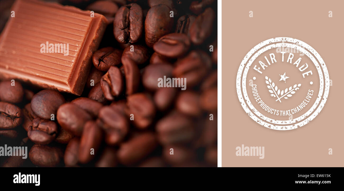 Composite image of fair trade graphic Stock Photo - Alamy