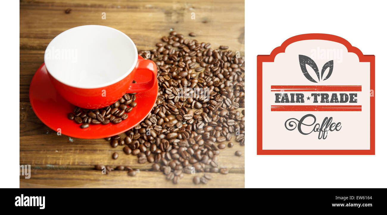 Composite image of fair trade graphic Stock Photo - Alamy