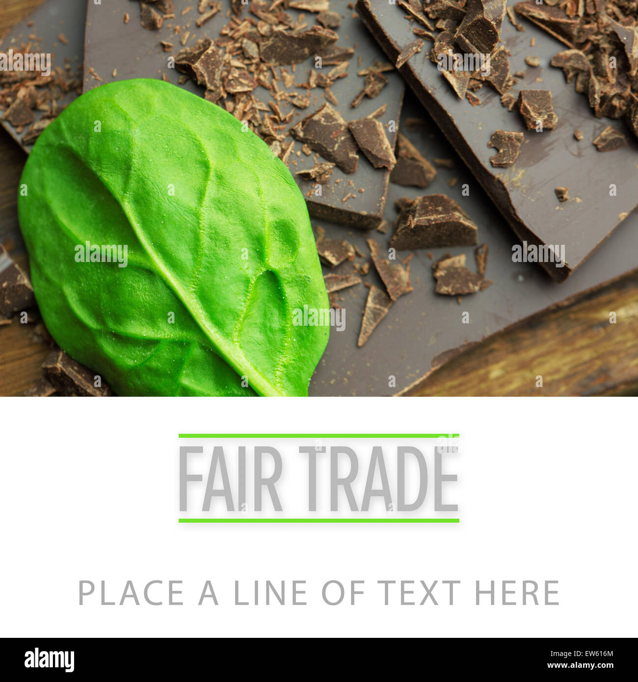 Composite image of fair trade Stock Photo - Alamy