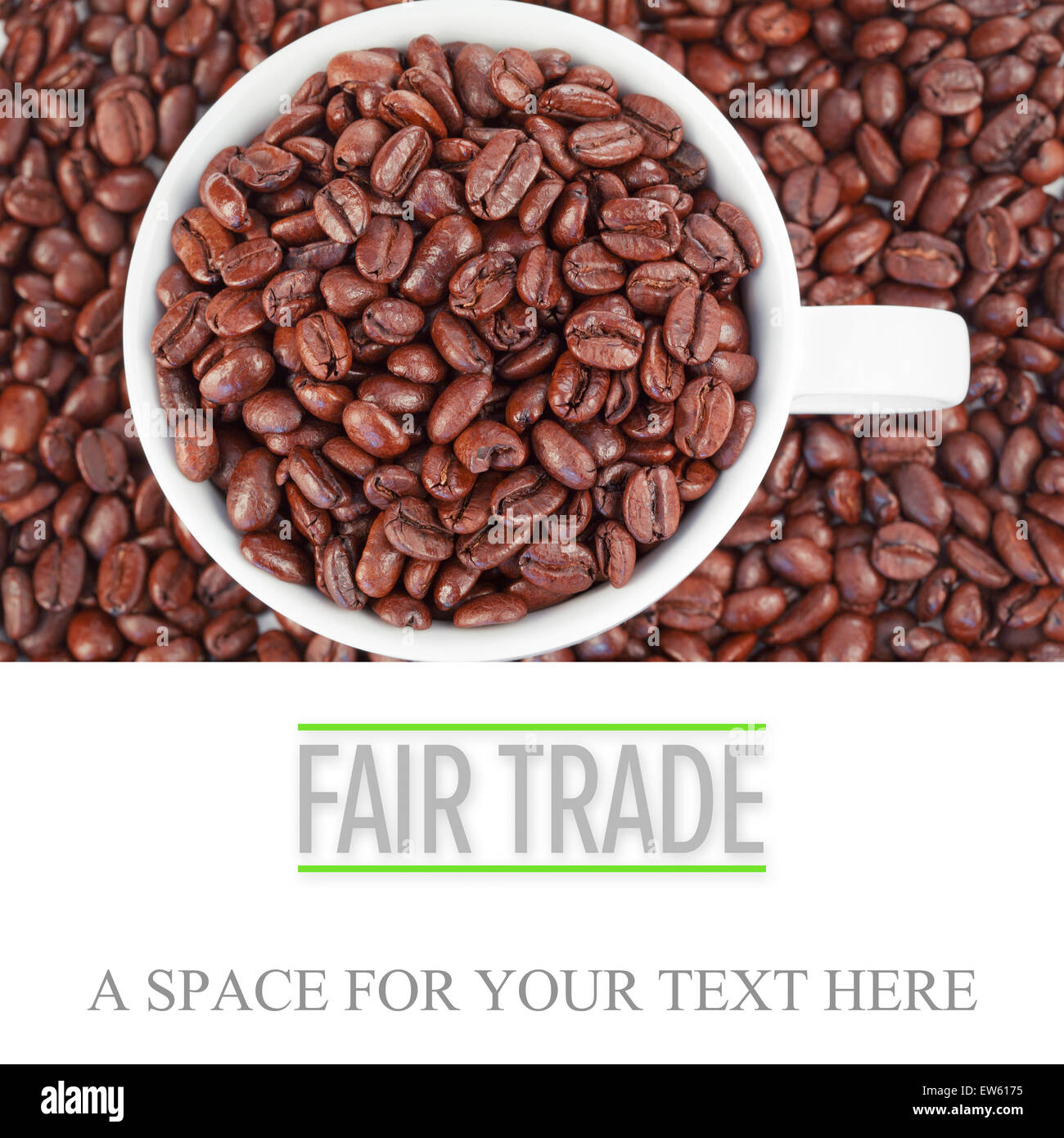 Composite image of fair trade Stock Photo - Alamy