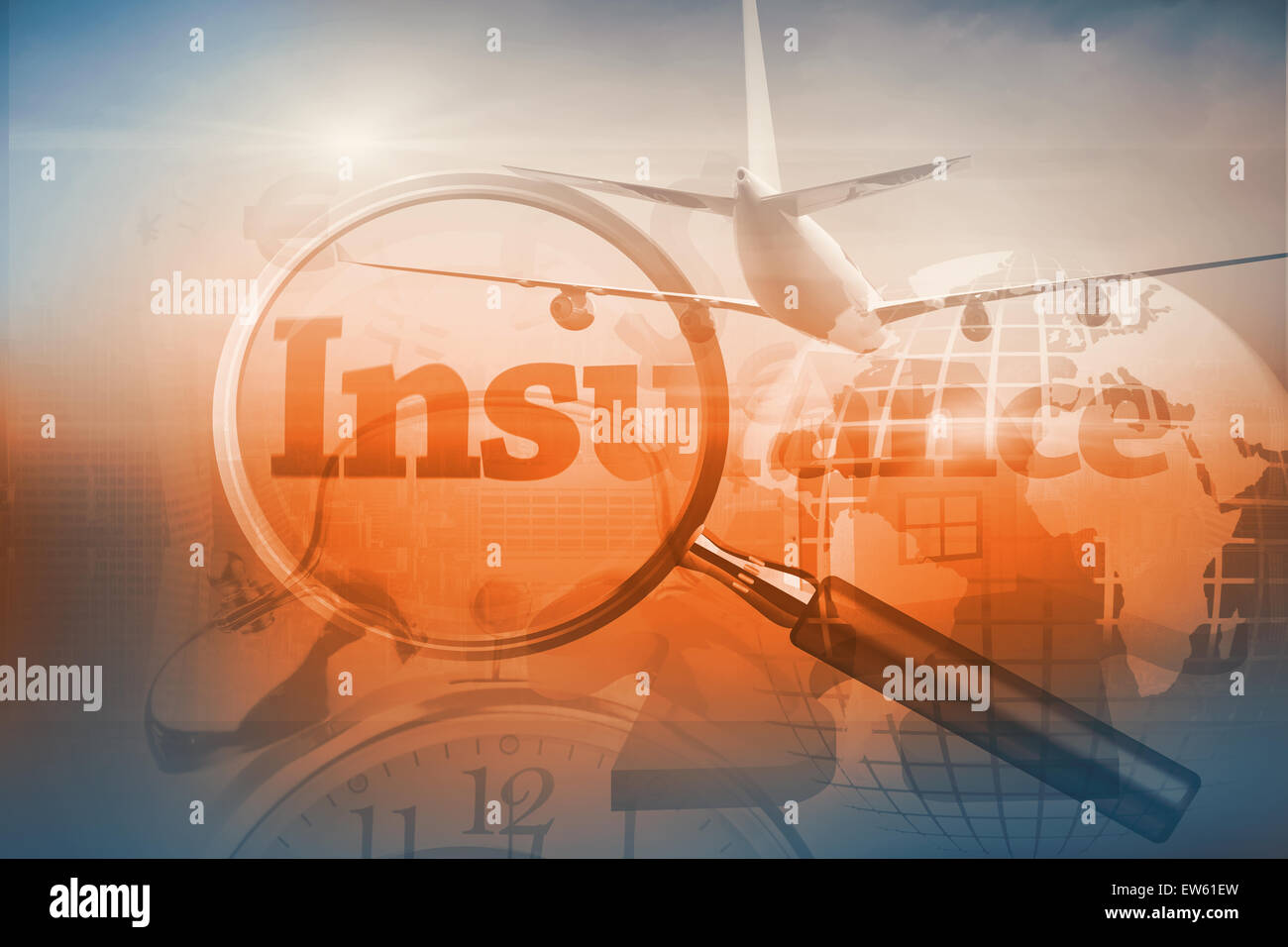 Airplane word background hi-res stock photography and images - Alamy