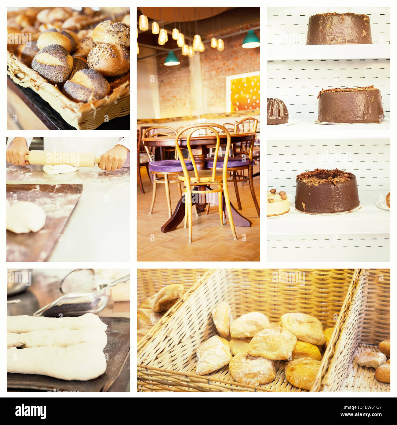 Coffee shop interior tables hi-res stock photography and images - Alamy