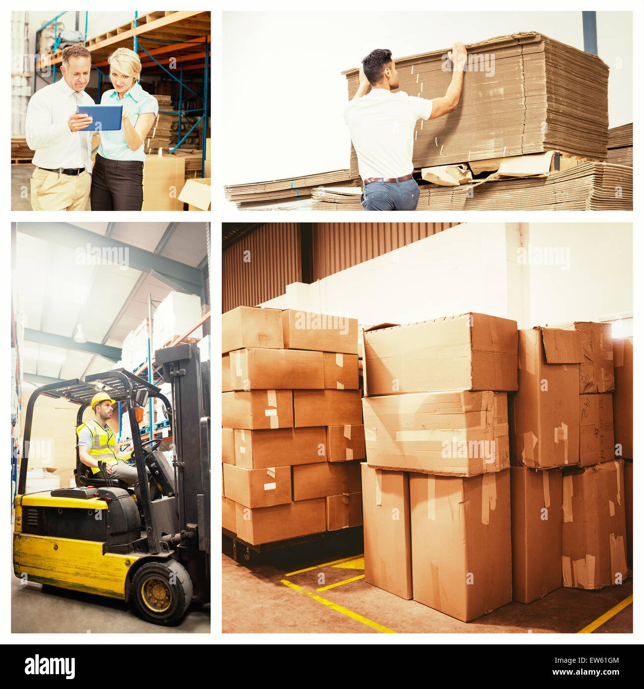 Warehouse ladder hi-res stock photography and images - Alamy