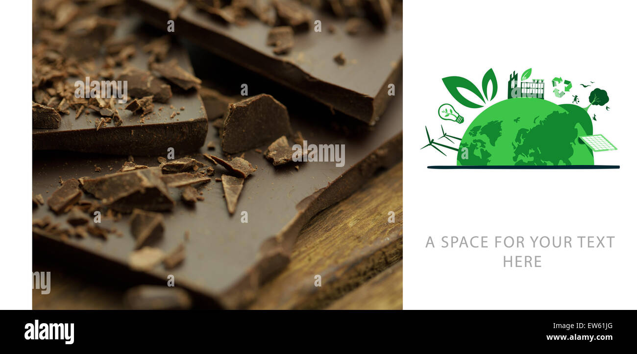 Composite image of fair trade graphic Stock Photo - Alamy