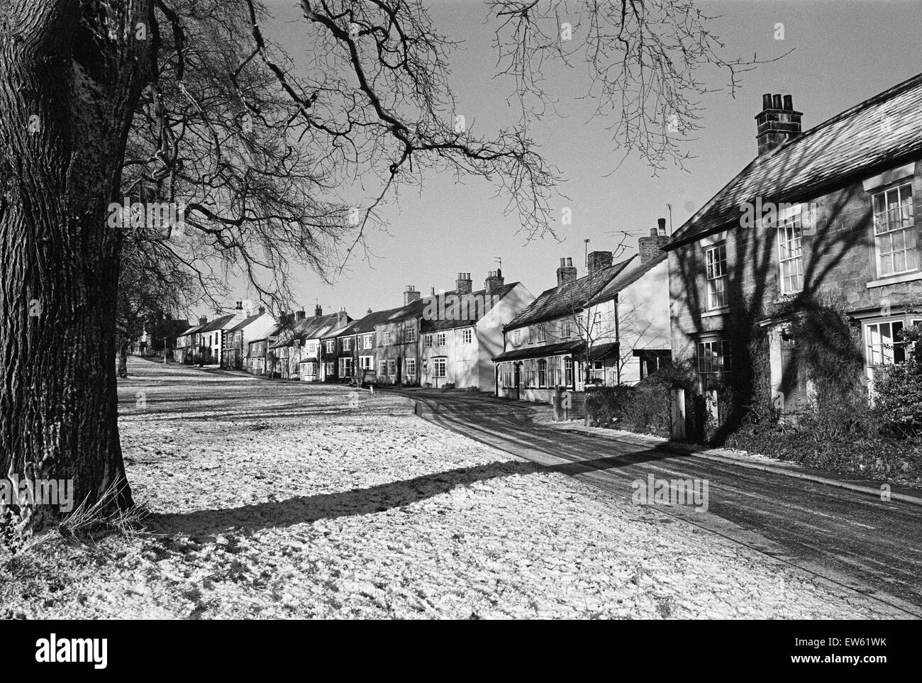 Countryside Scenes, Cleveland, North Yorkshire, 1st February 1980 Stock ...