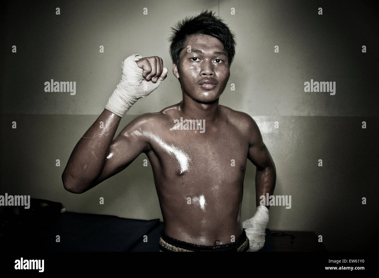 Boxing announcer hi-res stock photography and images - Alamy