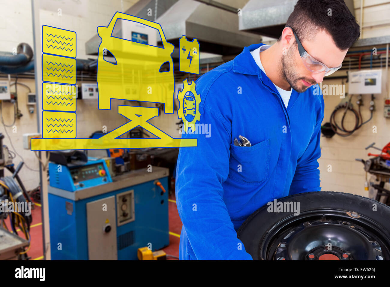 Mechanic working hi-res stock photography and images - Alamy