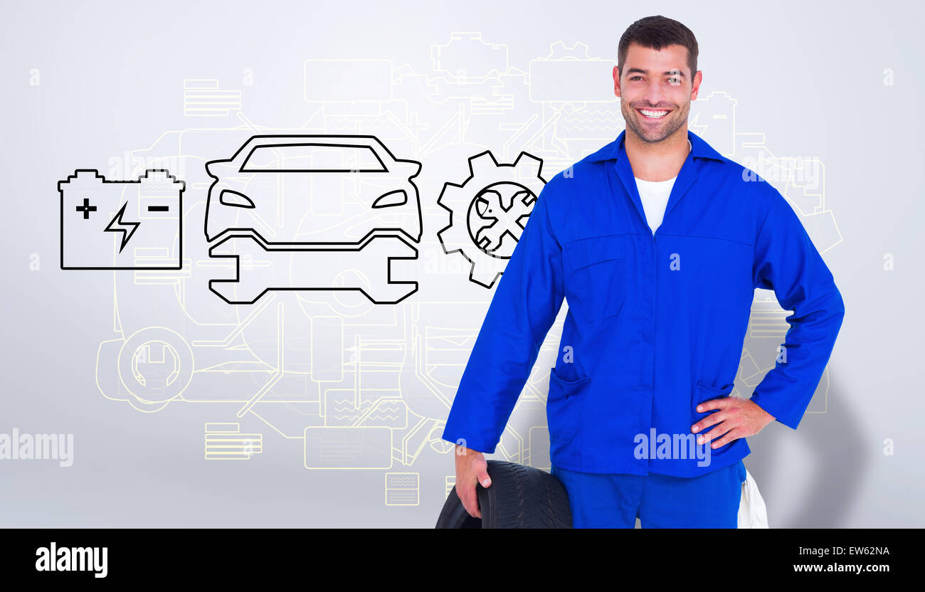 Smiling mechanics hi-res stock photography and images - Alamy