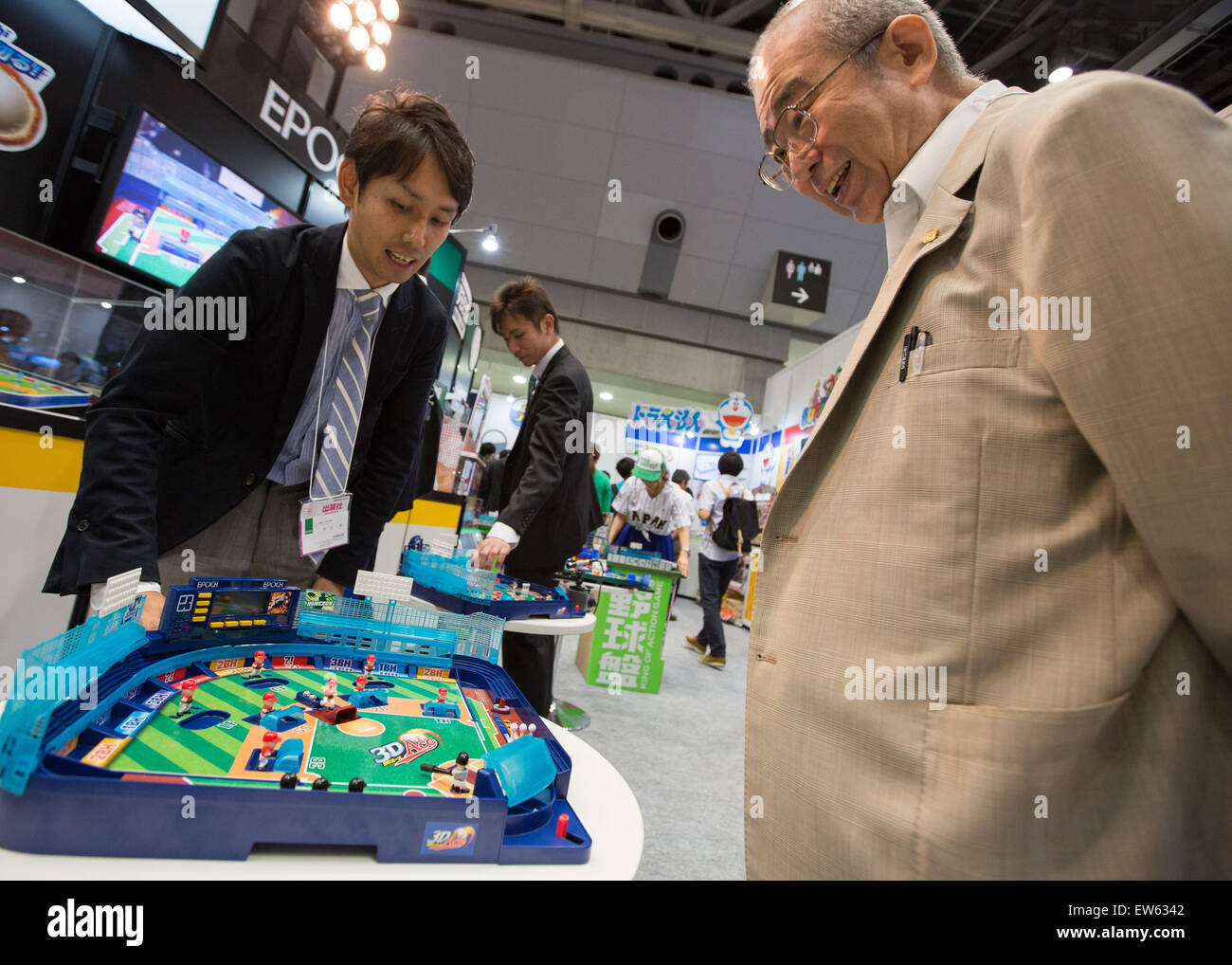 June 18, 2015, Tokyo, Japan - The International Tokyo Toy Show, the ...
