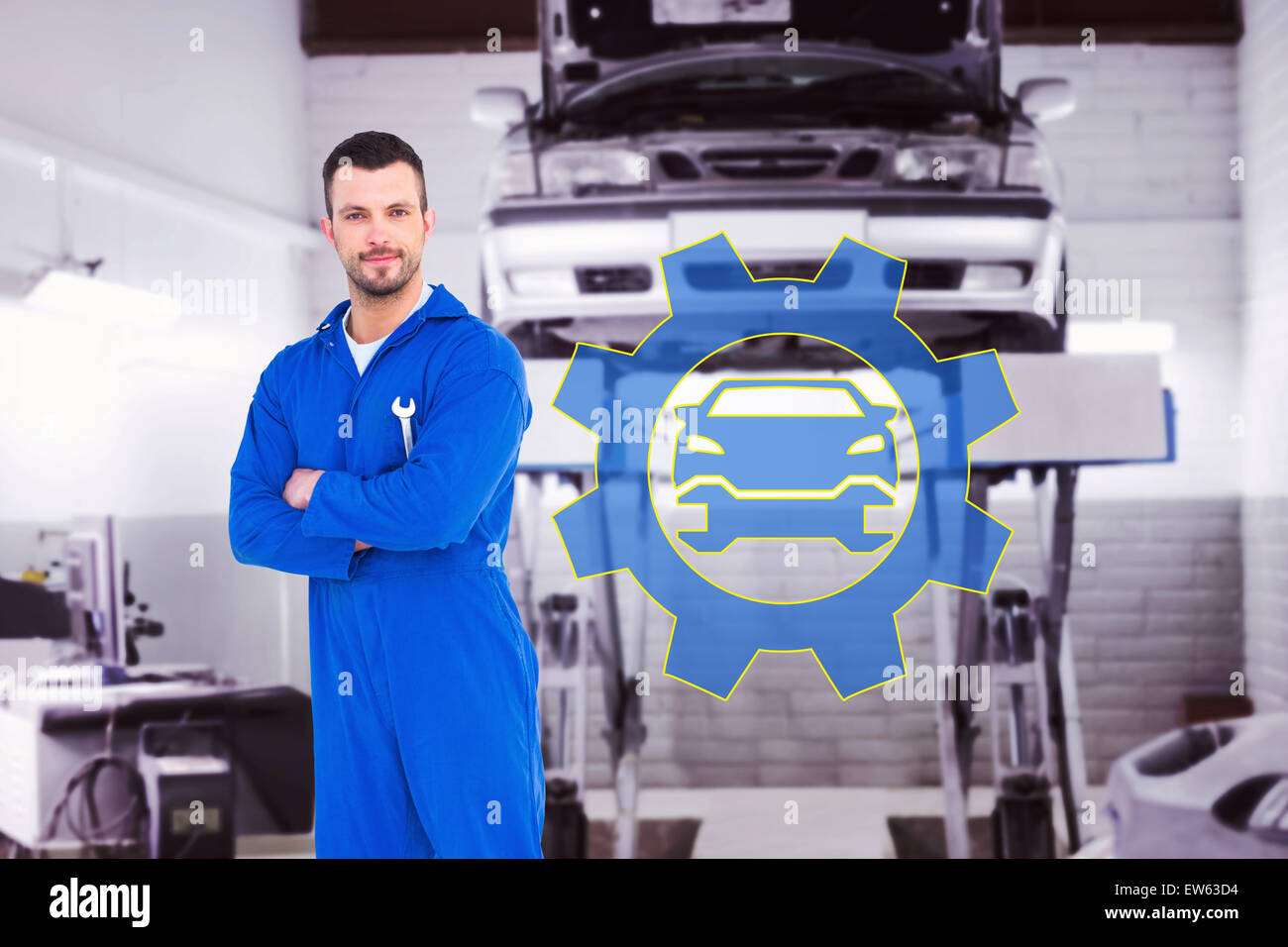 Portrait professional male auto mechanic hi-res stock photography and ...