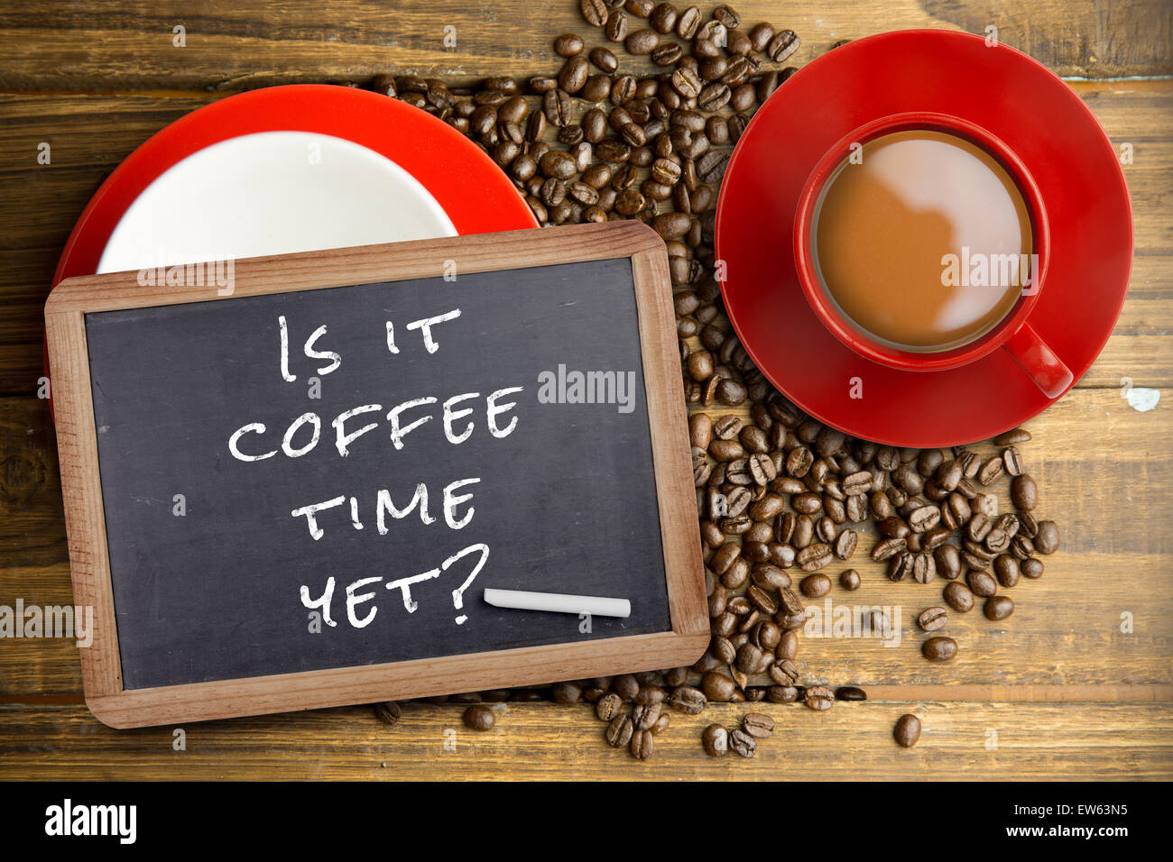 Is it coffee time yet hi-res stock photography and images - Alamy
