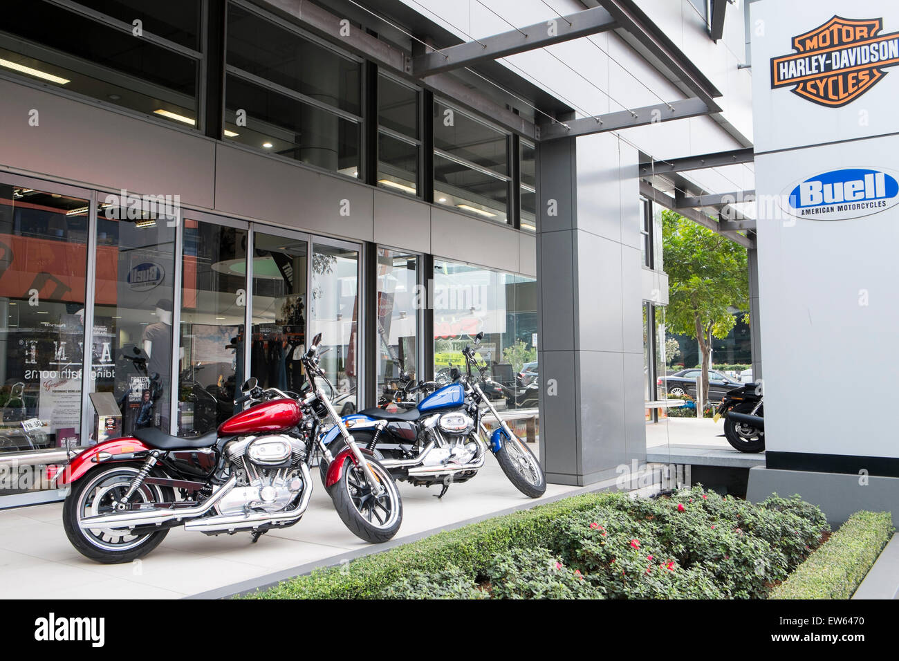 Harley Davidson and Buell motorbike showroom dealer in Riordan street ...