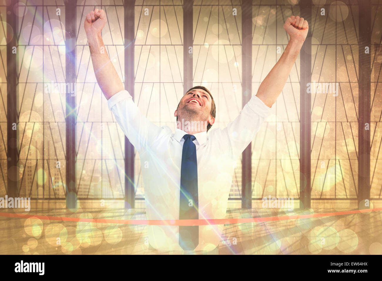 Crossing the finish line hi-res stock photography and images - Alamy